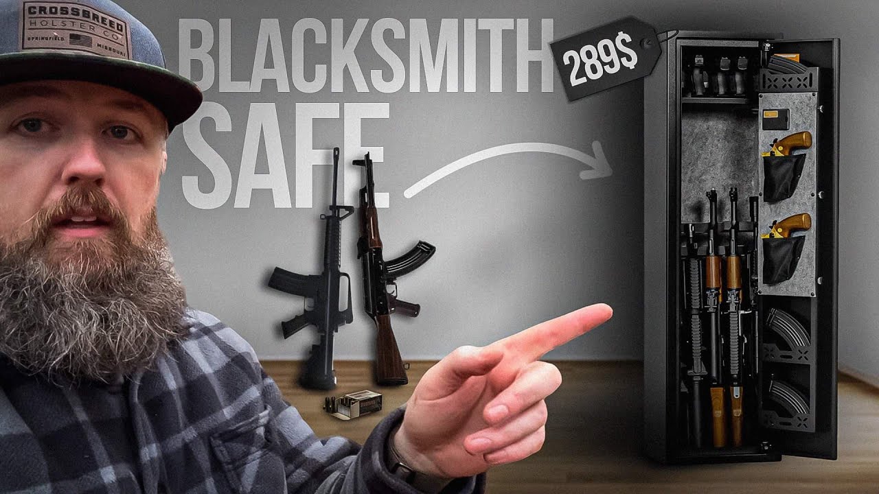 What Can I CRAM in here | Blacksmith Gun Safe - YouTube