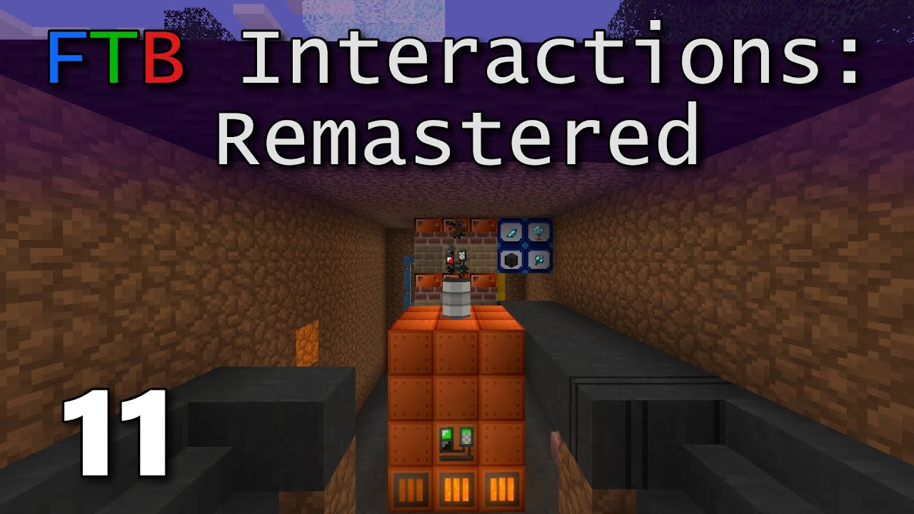 FTB Interactions Remastered E11: Large, Bronze, and Boiling - YouTube