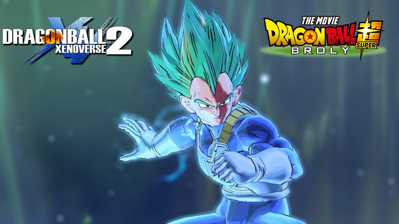 Xenoverse 2 Mod: Vegeta (Incomplete Super Saiyan) (DBS: Broly) - YouTube