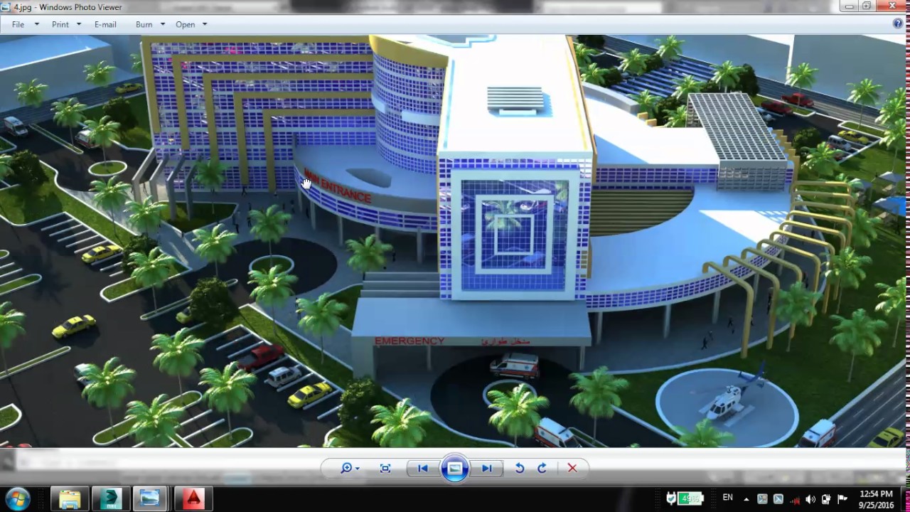3d Max Design Hospital مشروع تصميم مستشفي Part 3 Adel Design 01012131878 Youtube