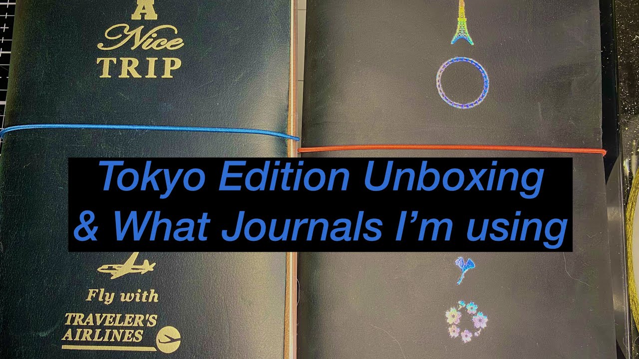 Tokyo Edition Unboxing & what Journals I’m Using - YouTube
