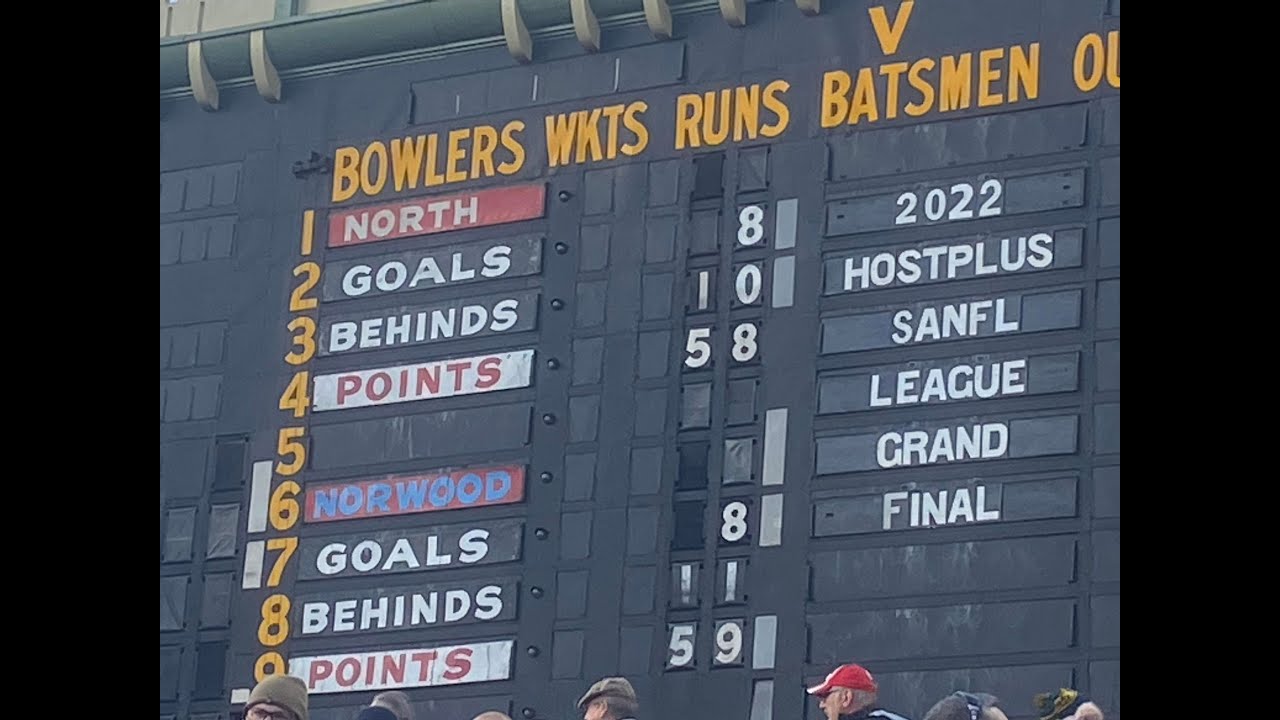 Pictures and Footage from the 2022 SANFL Grand Final - YouTube