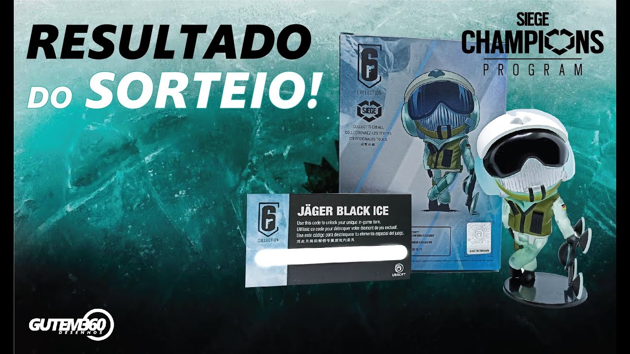 SEGUNDO SORTEIO - Chibi Jager Black Ice (Instagram) - YouTube