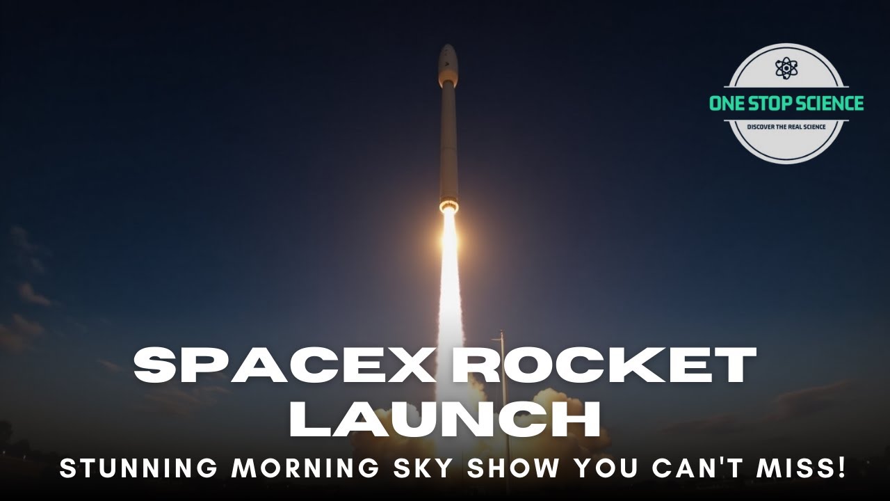 SpaceX Rocket Launch: Stunning Morning Sky Show You Can't Miss! - YouTube