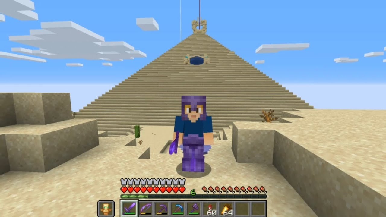 Minecraft server tour (Giant Temple) - YouTube