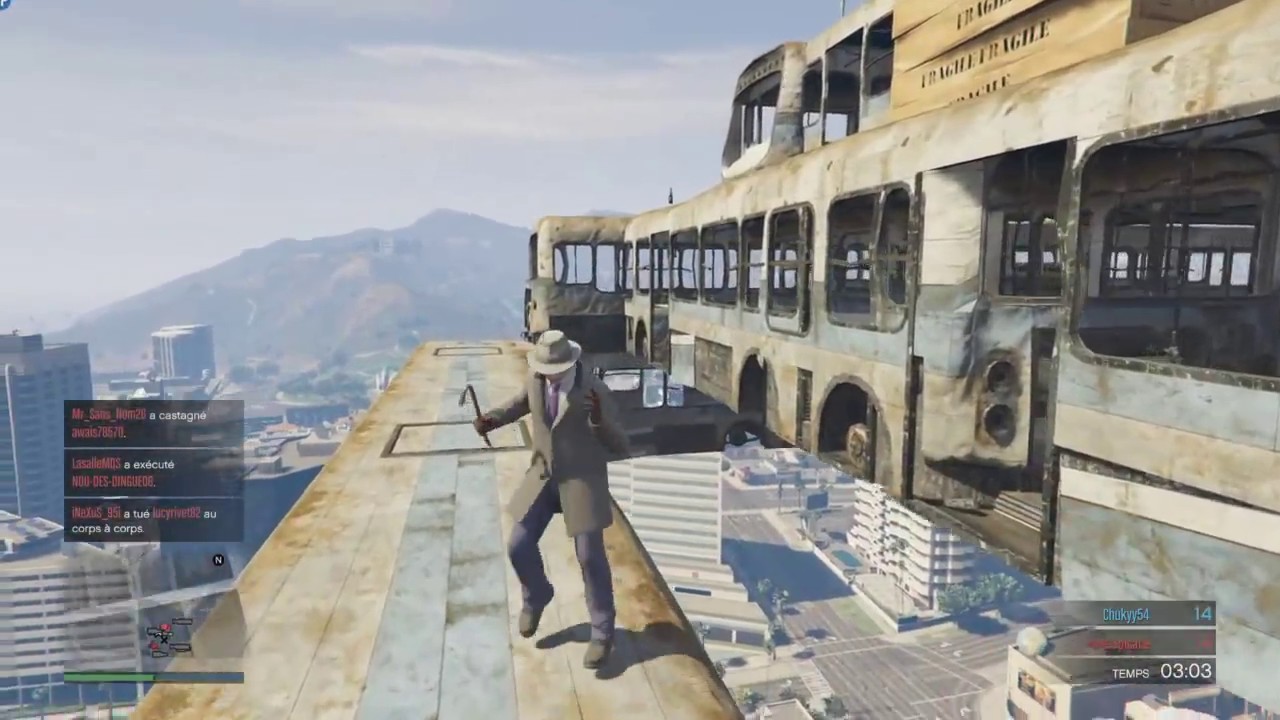 SKY PYRAMID 2 : AFFRONTEMENT TEAM - GTA 5 ONLINE - YouTube