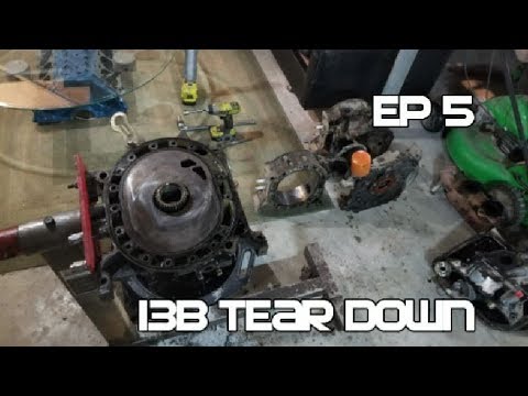 Time Attack RX-7 - EP5 - 13B Rotary Tear Down - YouTube