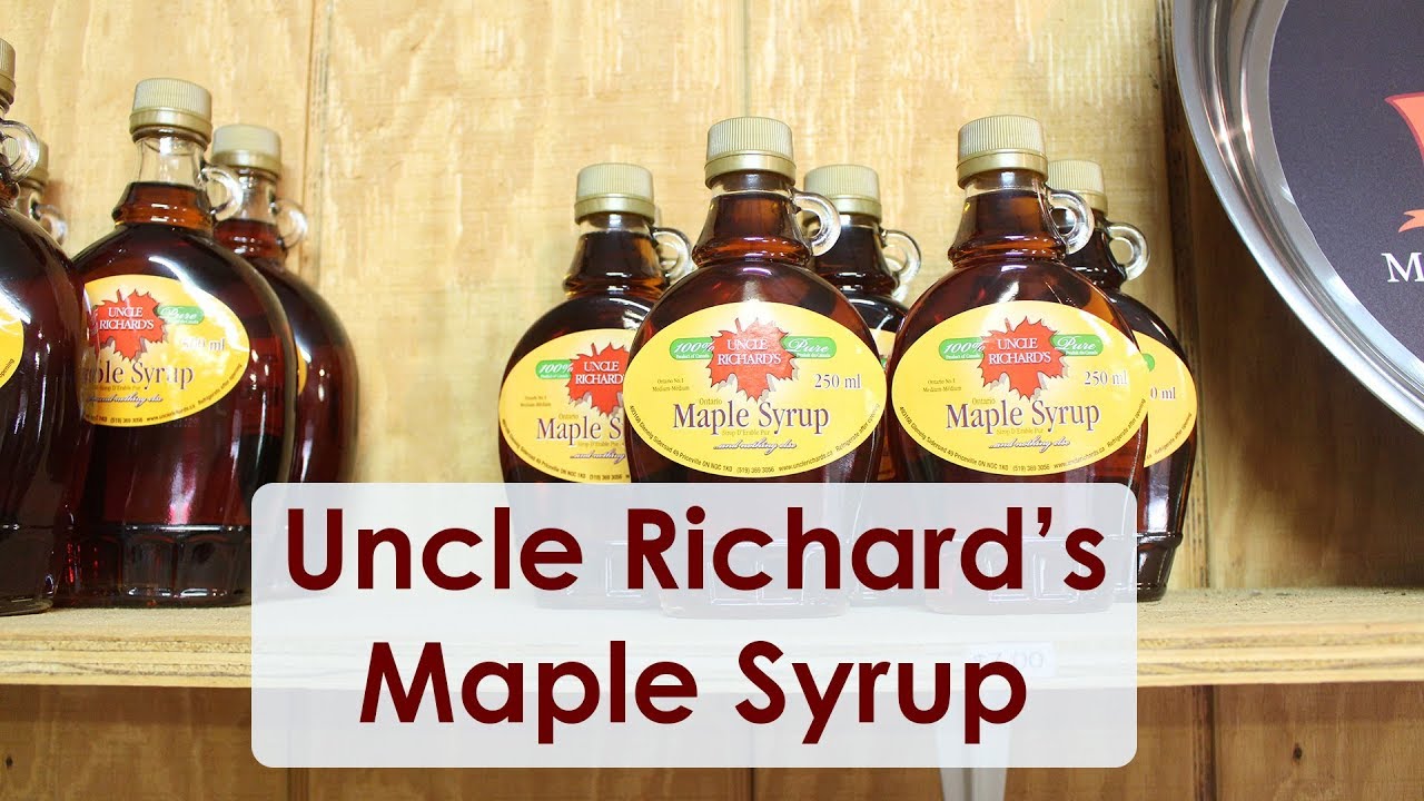 Check out Uncle Richard's Maple Syrup Production in Grey County - YouTube