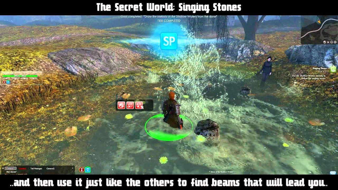 The Secret World (TSW) - Singing Stones Speed Walkthrough - YouTube