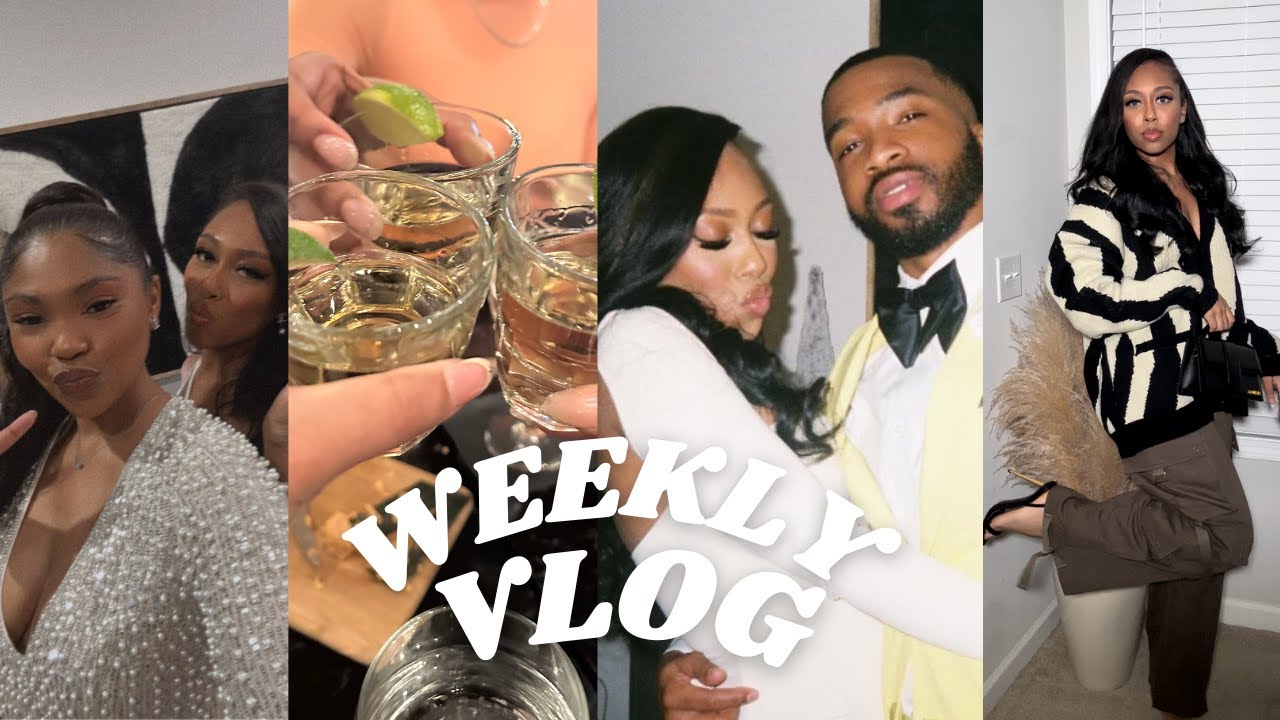 VLOG: NYE PARTY + PILATES PRINCESS FAIL + NEW HAIR + FUN NIGHT OUT WITH ...