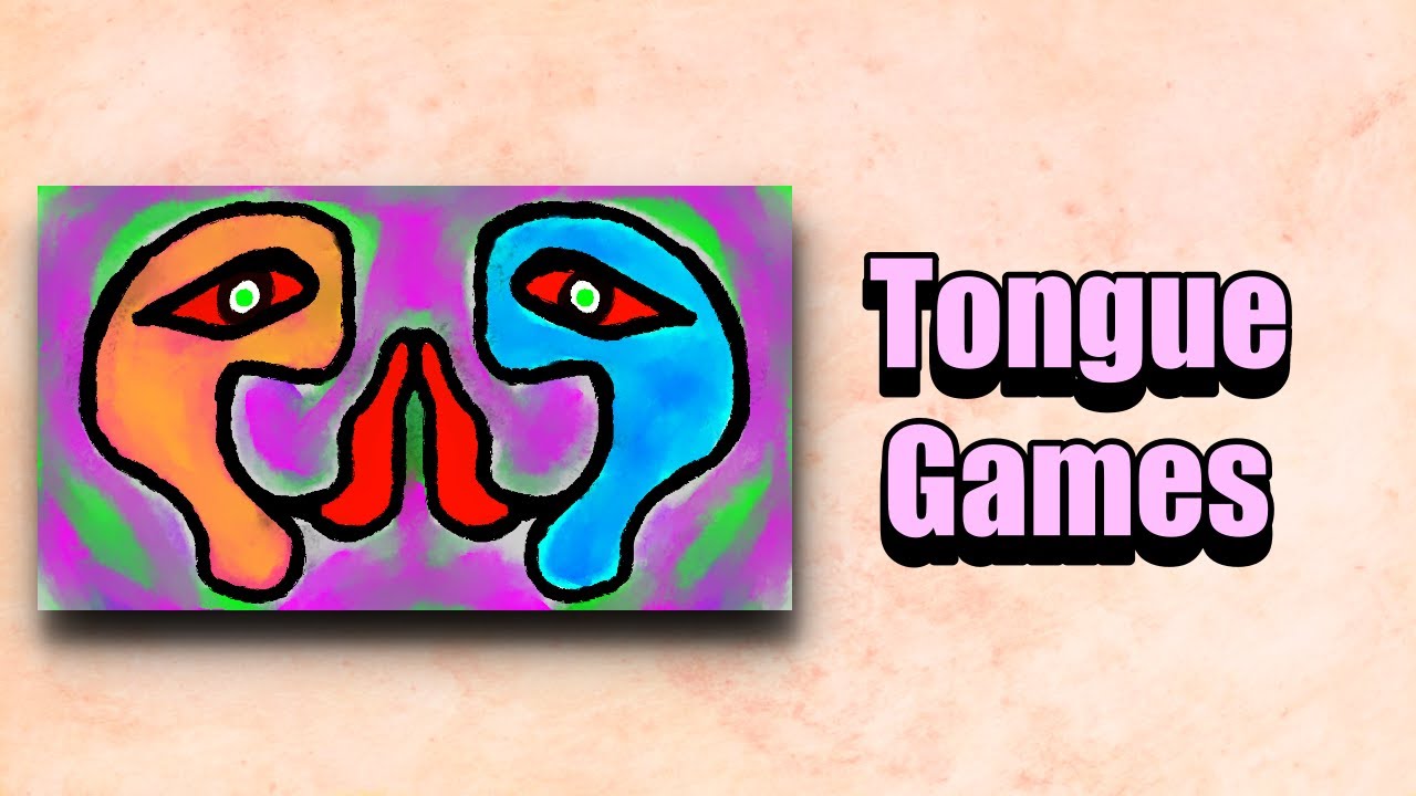 🎨 Dive into the vibrant world of "Tongue Games - Digital Art Creation ...