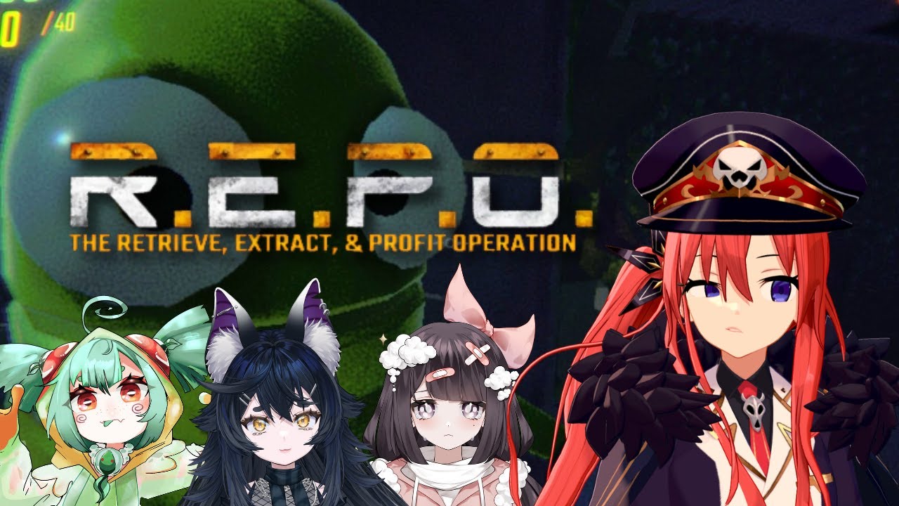 【R.E.P.O】goofy horror w/ cute girls!【V&U | GEN4】#repo - YouTube