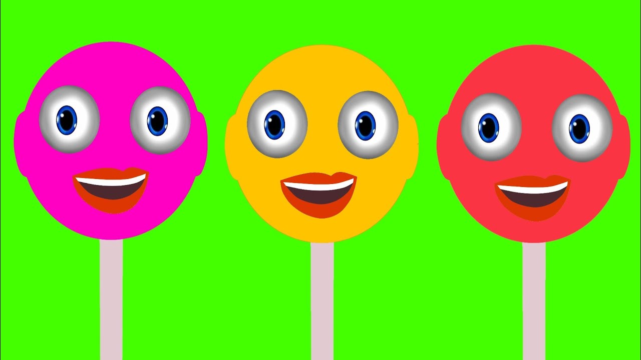 Lollipop 🍭 in green screen/Green screen video free copy right - YouTube