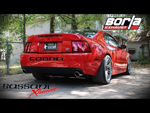 Bassani VS Borla S-Type (stingers) Catback | 03 Terminator Cobra - YouTube