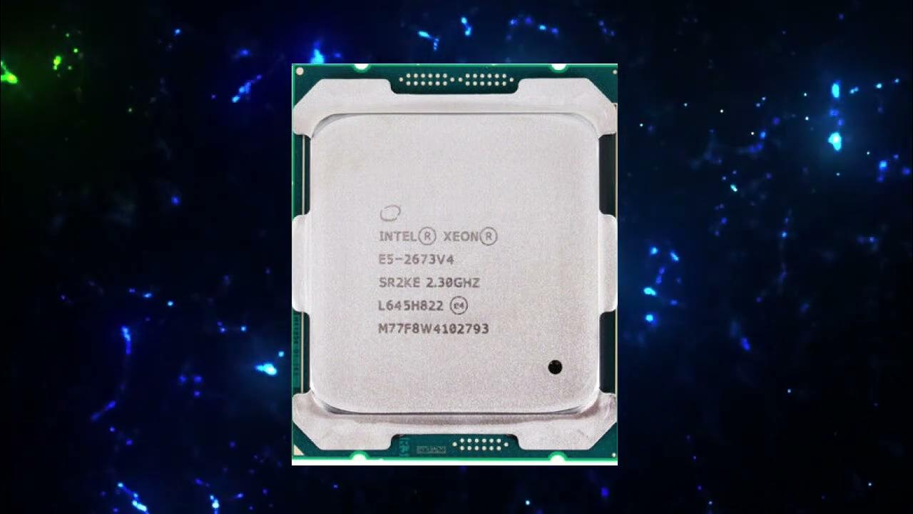 Intel Xeon Processor E5 2673 v4 - YouTube