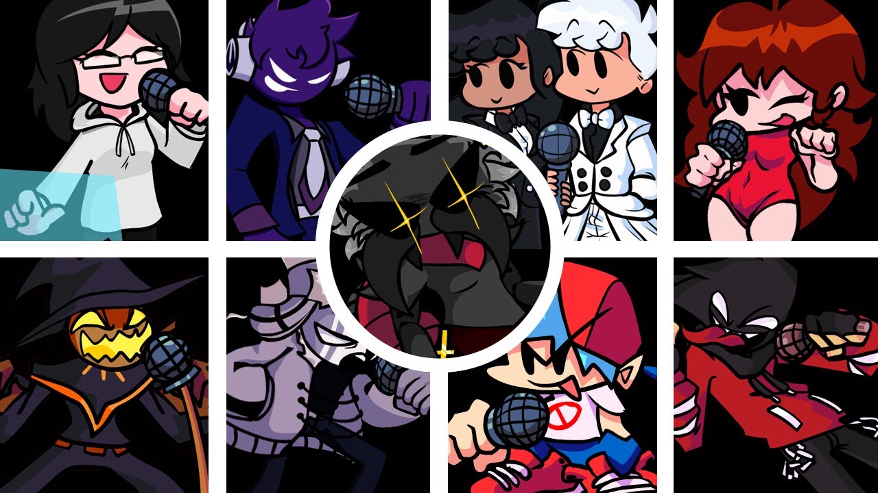 FNF Takeover But Every Turn A Different Character Is Used (Takeover But ...