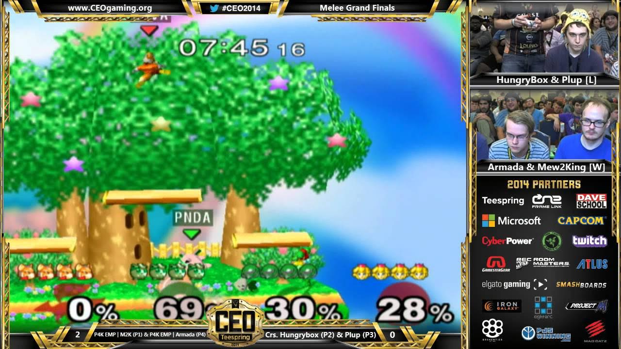 CEO 2014 - P4K EMP | Mew2King & P4K EMP Armada Vs. Crs.Hungrybox & Plup - SSBM Grand Finals ...