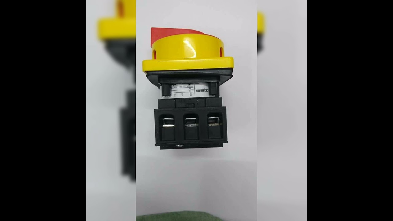 #ROTARY SWITCH#SALZER#LB232-32309-B33-RDYR - YouTube
