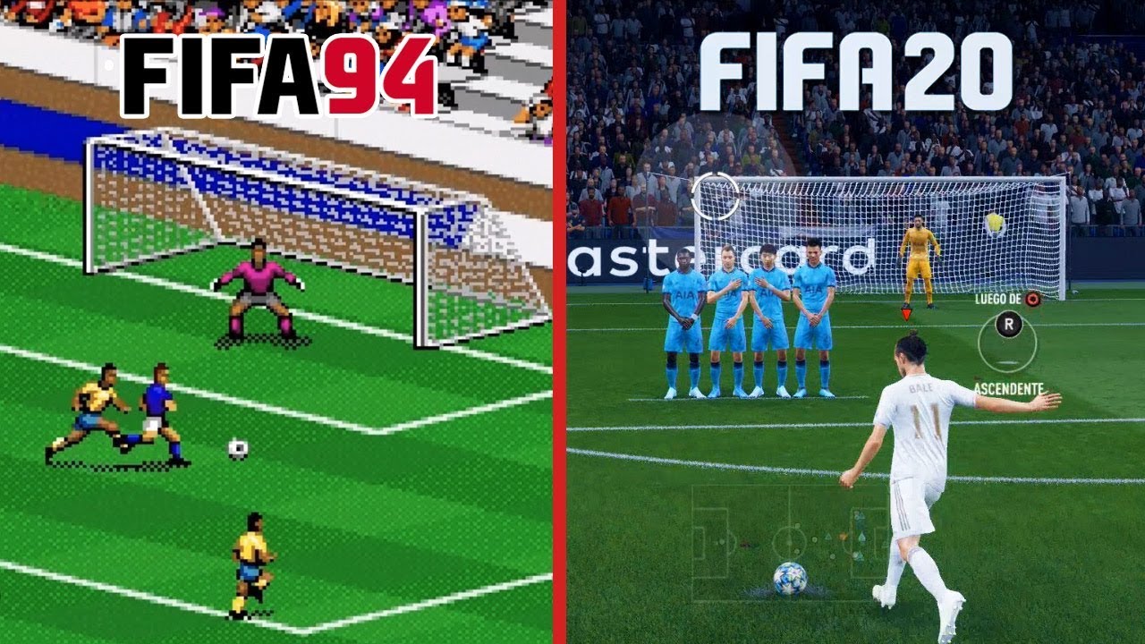 LA EVOLUCION DE FIFA (1994-2020) - Toda la Historia - YouTube