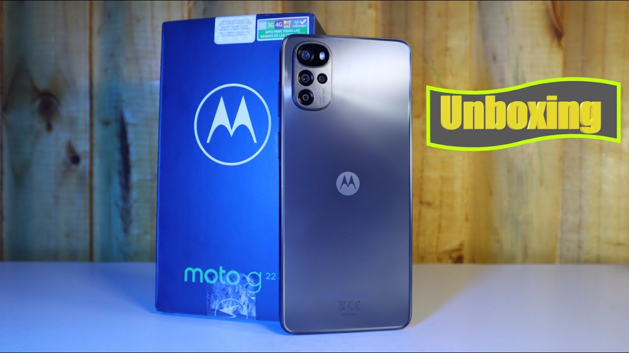 Motorola Moto G22 Unboxing Mas completo en español - YouTube