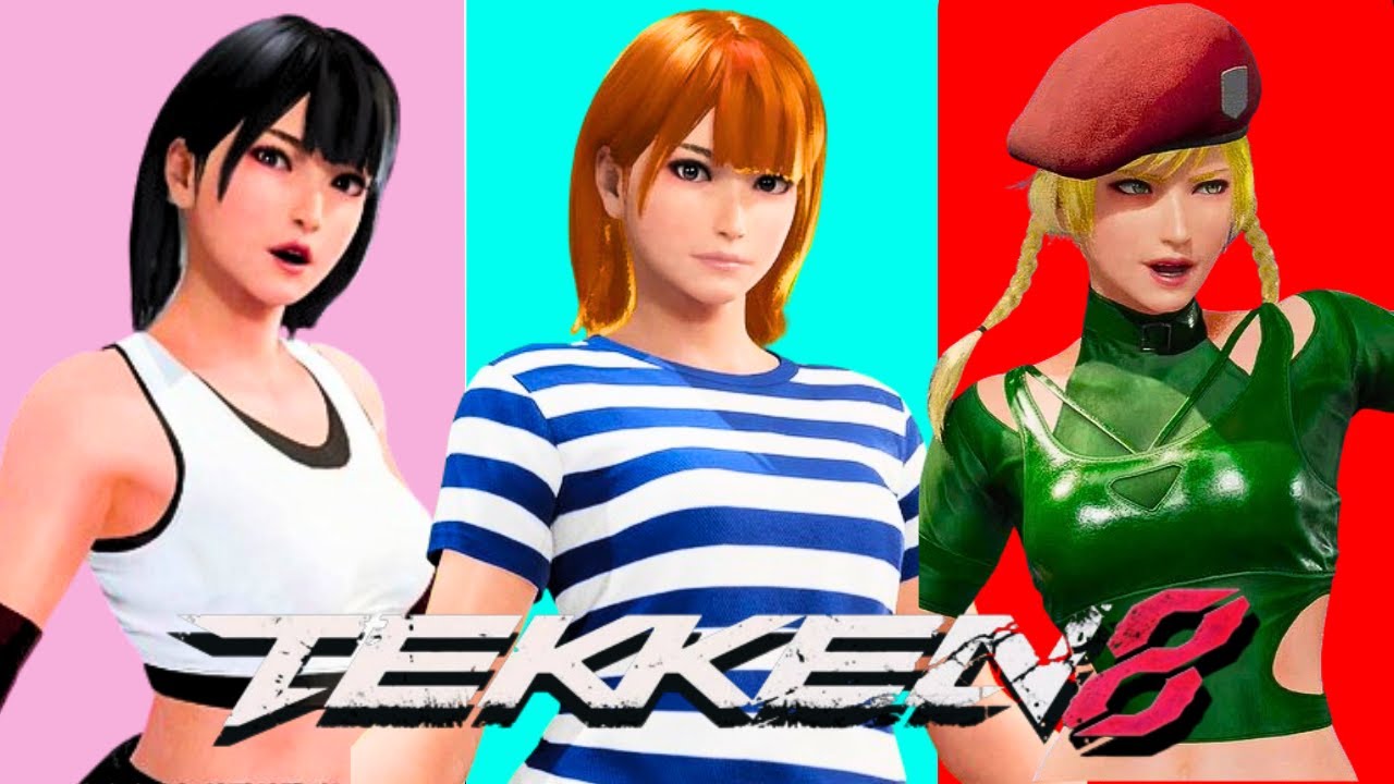 My 10 Best and Hot Reina's Customization so far - Tekken 8 - YouTube