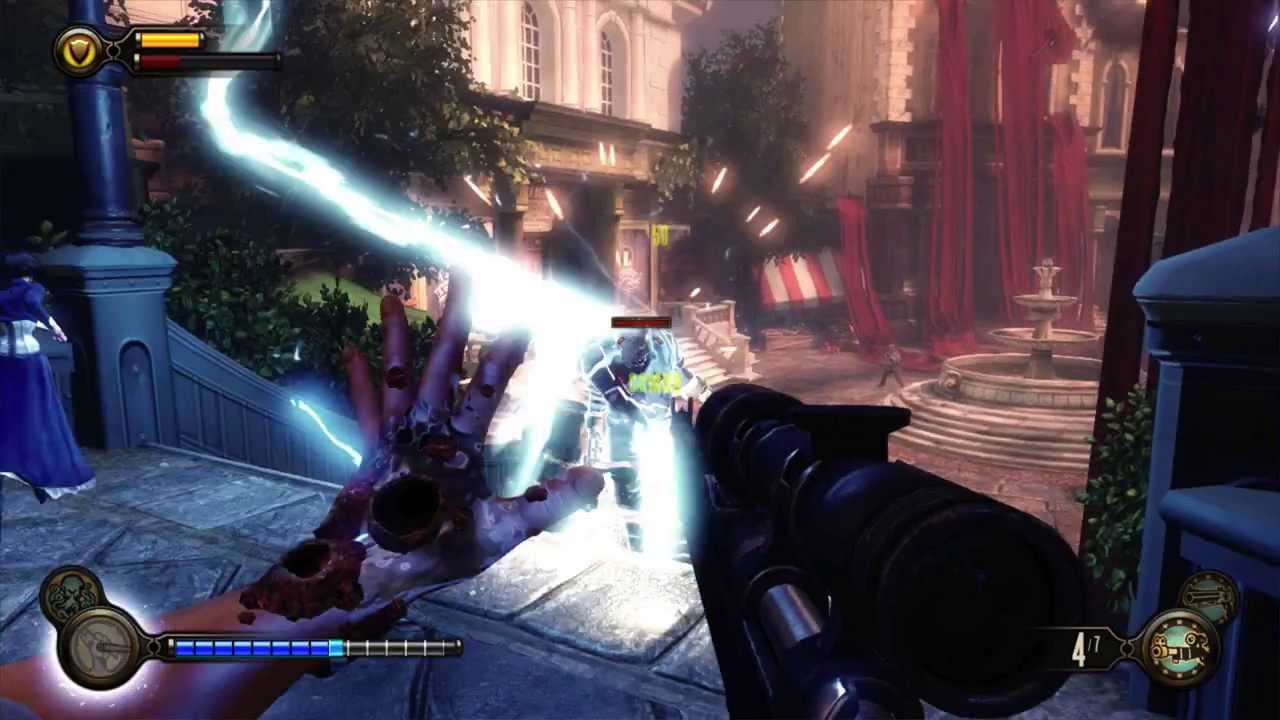 BioShock Infinite Mac - Favorite Weapons & Vigors - YouTube