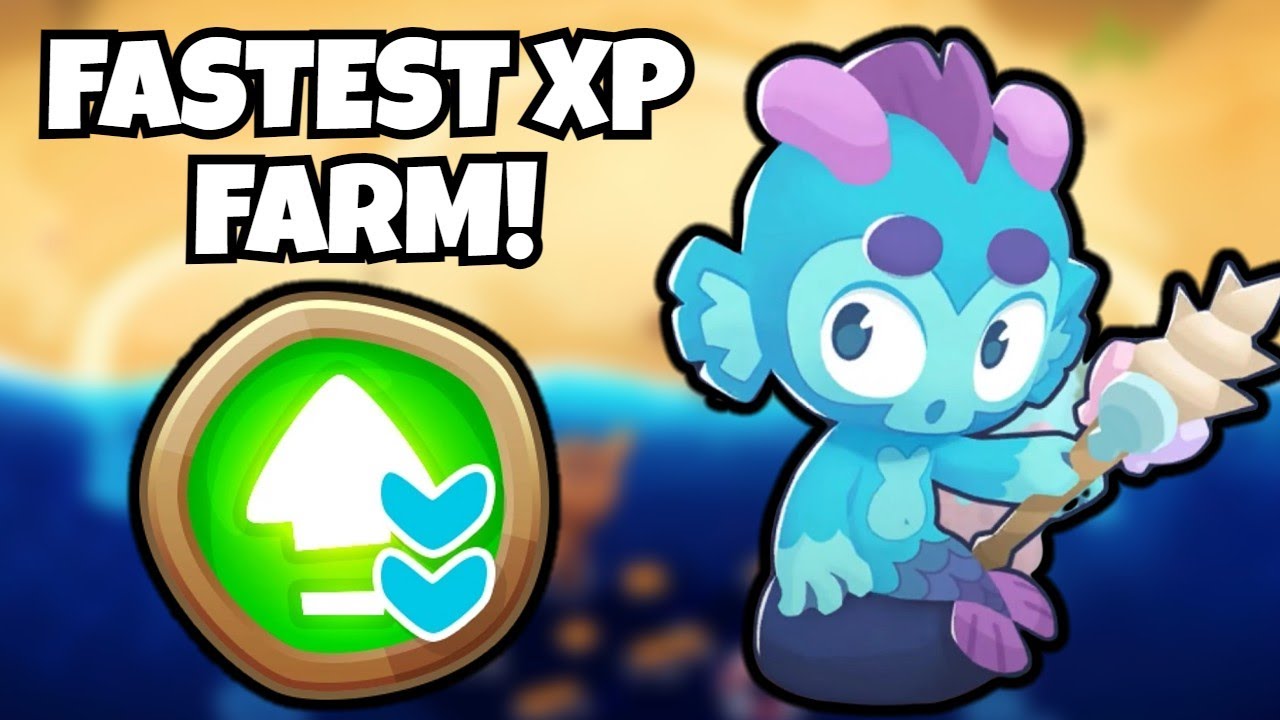 FASTEST XP FARM TUTORIAL | UNLOCK MERMONKEY UPGRADES ASAP! BTD6 - YouTube