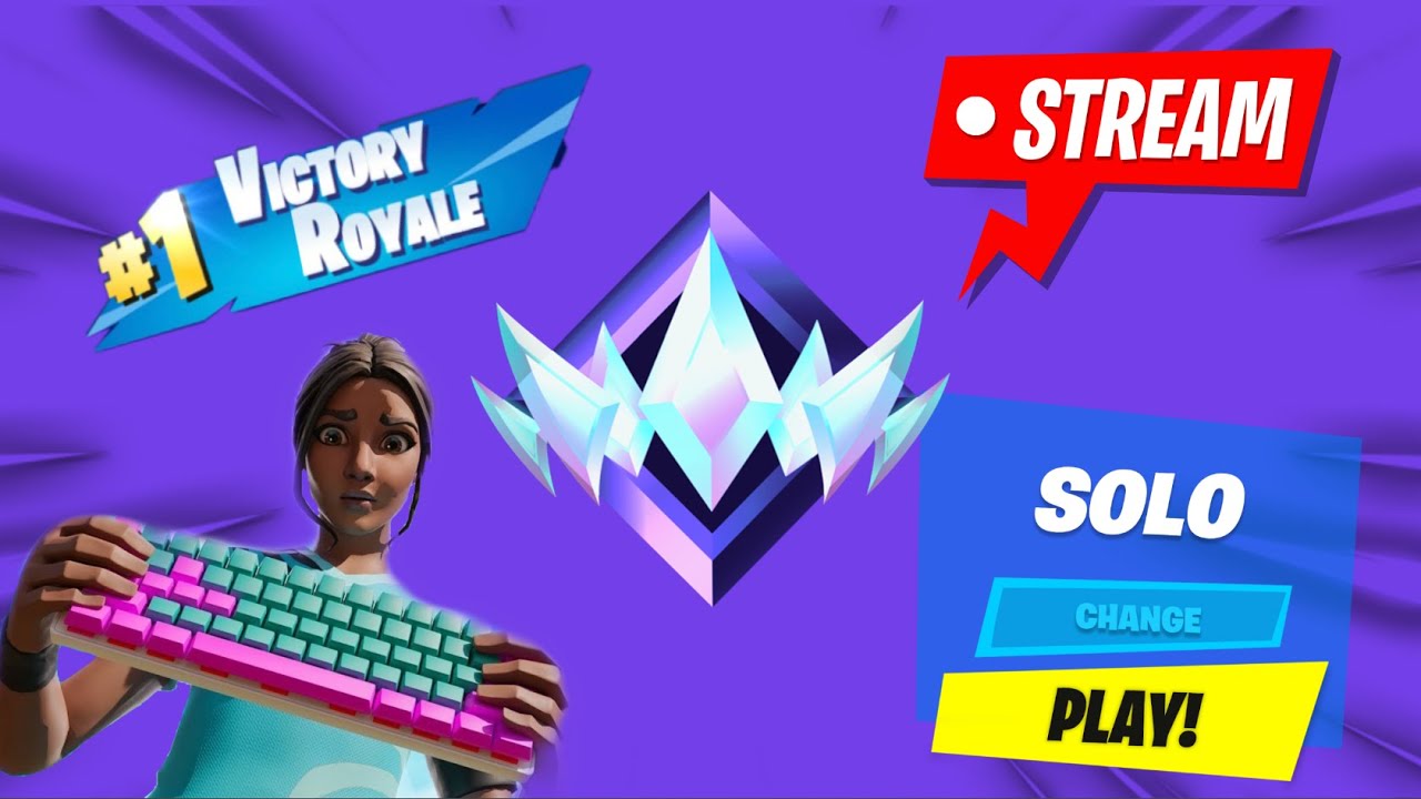 live fortnite playing rank 1 day until the live event !!!!!!🔴 - YouTube