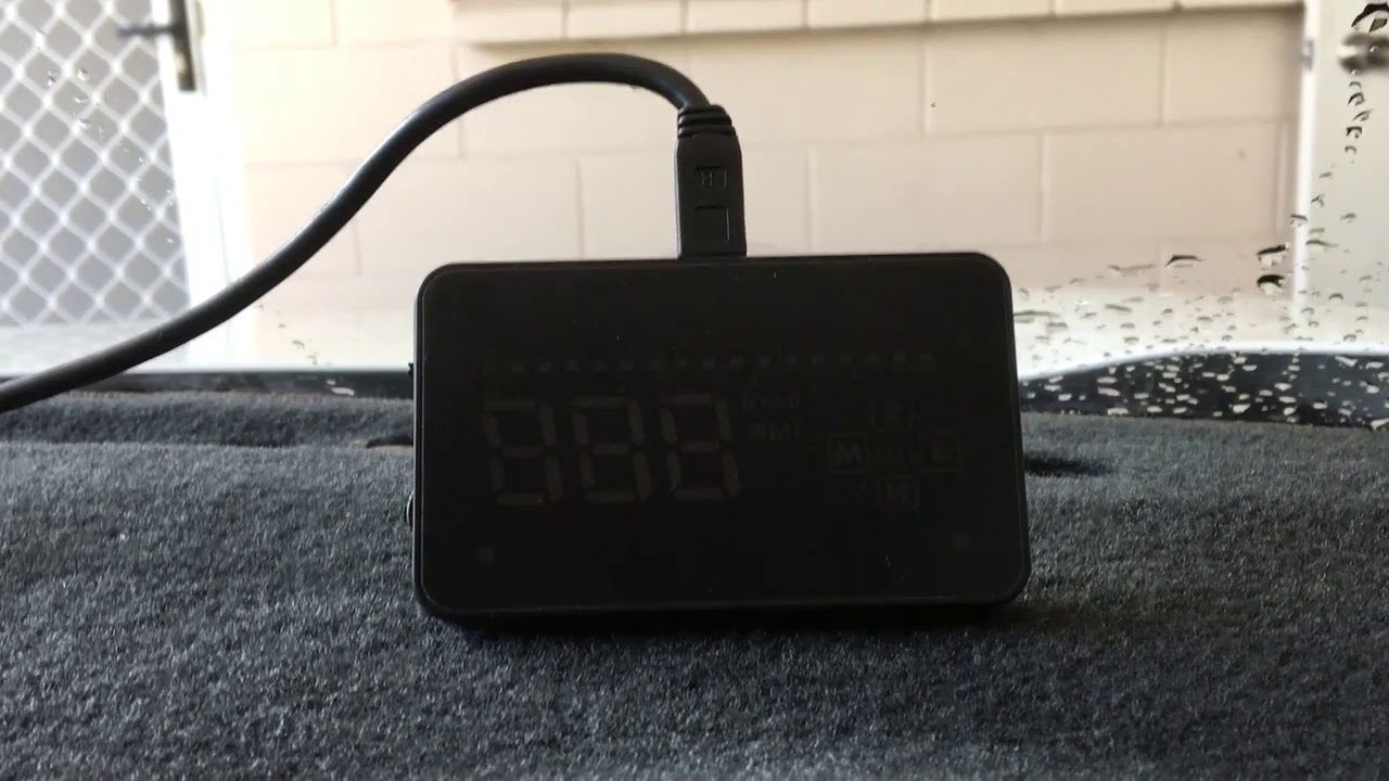 Speed alarm - YouTube