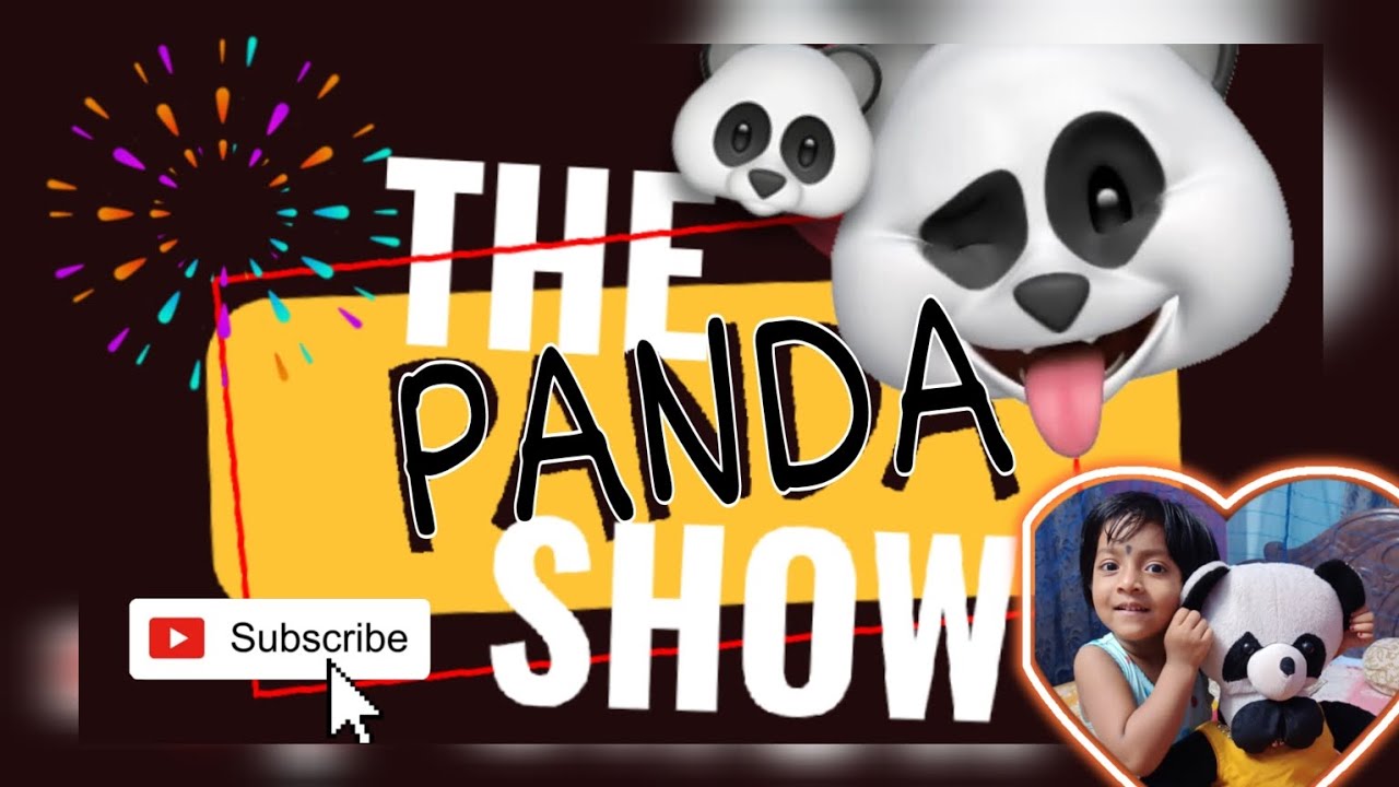 THE PANDA SHOW | EPISODE -1 |Srija and Panda Riding a tricycle |Playing ...