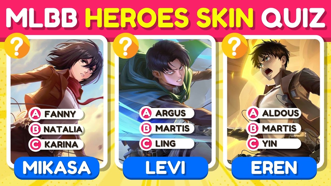 MOBILE LEGENDS BANG BANG HEROES SKIN QUIZ | MLBB Collab/Event Skin ...