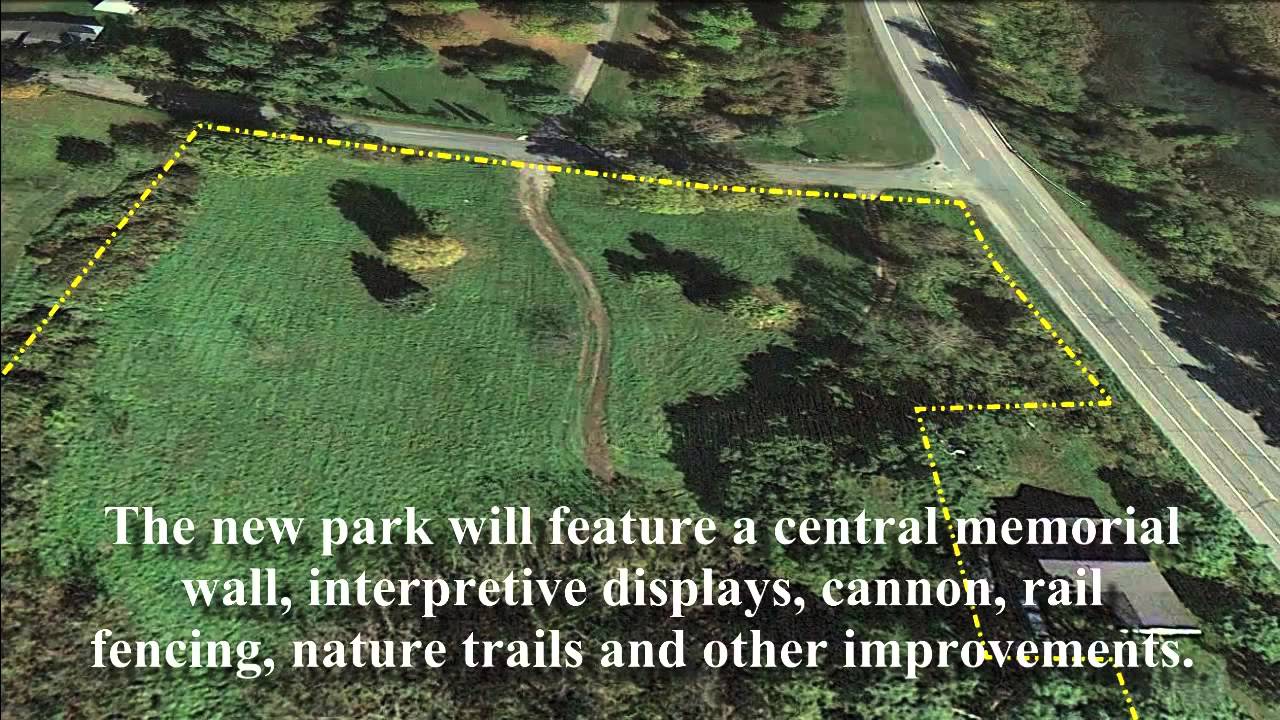 Saratoga Surrender Site Memorial Park - YouTube