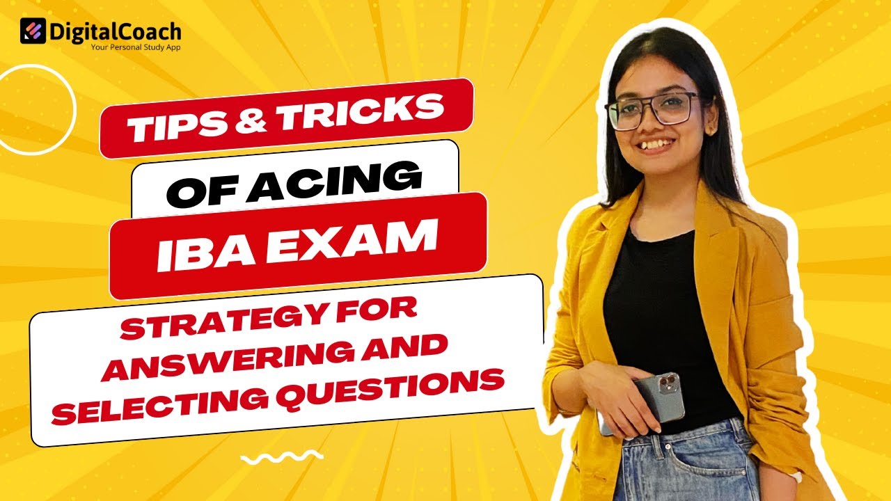 Tips and Tricks of Acing the IBA Admission Test: More about answering ...