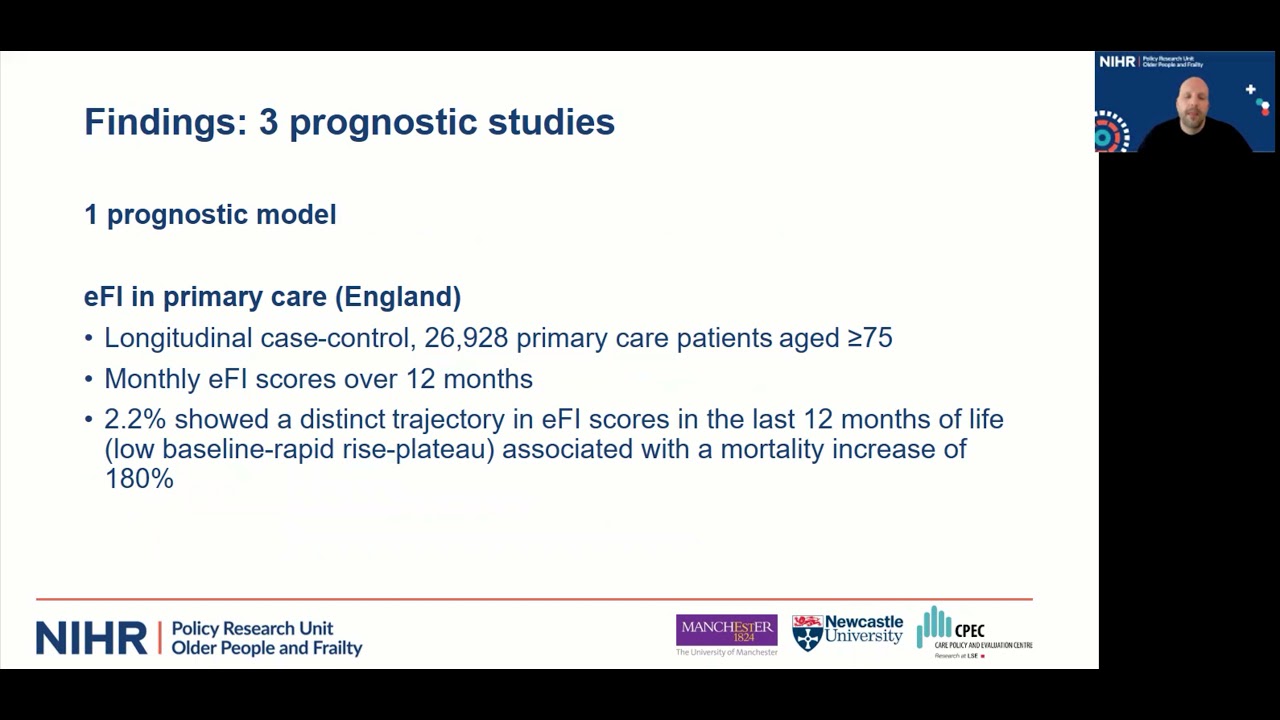 The Older People and Frailty Unit - End of Life Care Research - YouTube