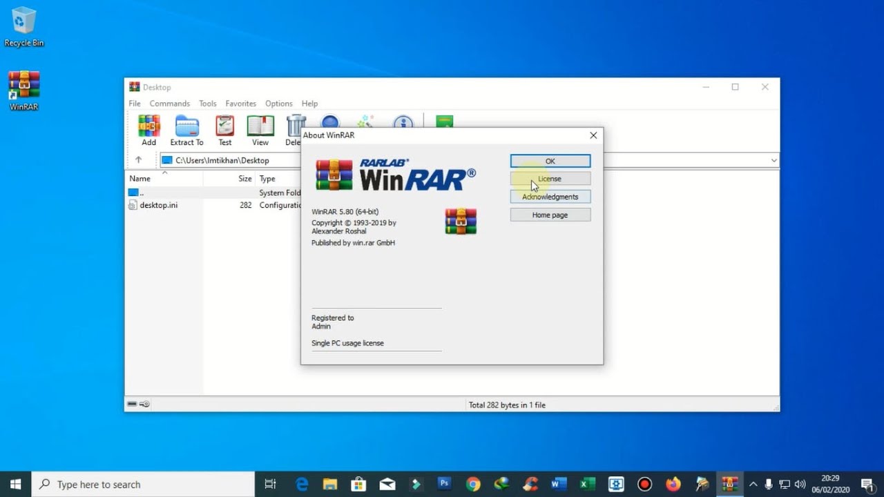 Cara Install WinRAR Pro 2020 - YouTube