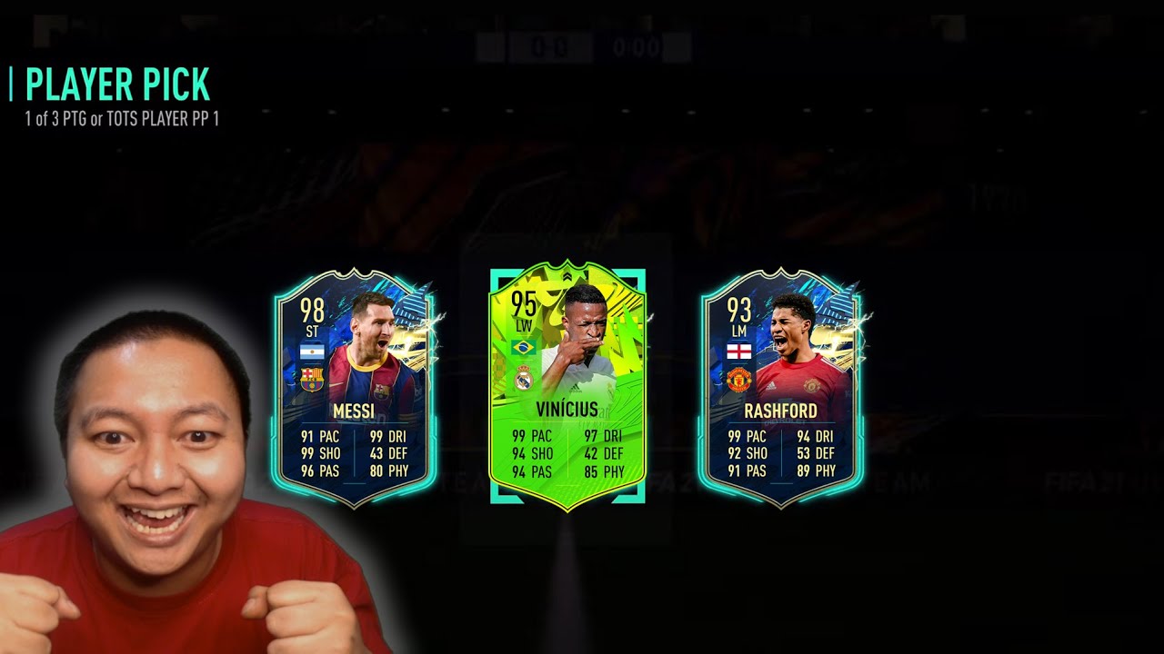 Vinicius Jr PTG ‼️ Open Pack TOTS or PTG Player Pick | FIFA 21 ...