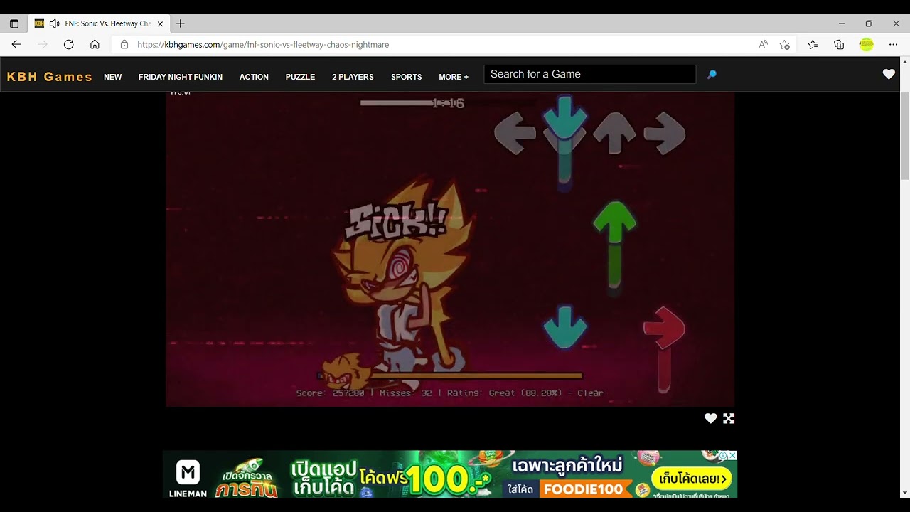 FNF Sonic Vs Fleetway Chaos Nightmare Play FNF Sonic Vs Fleetway Chaos ...