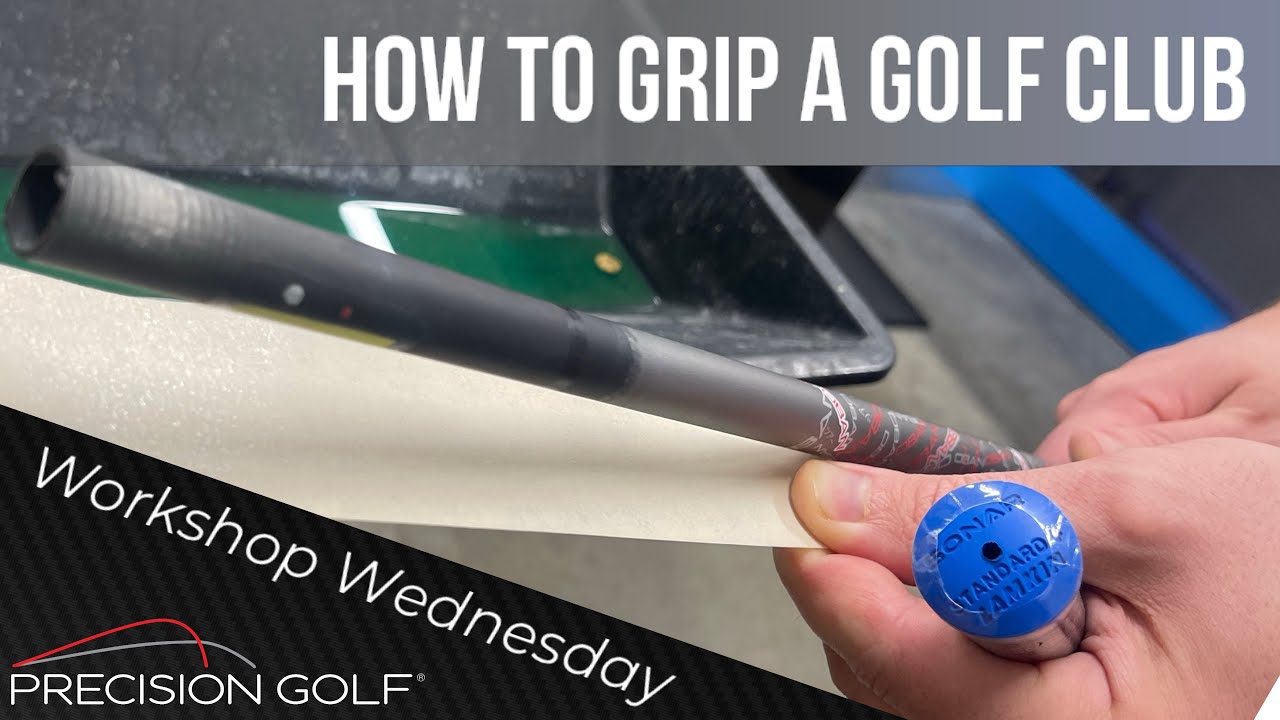 HOW to REGRIP a GOLF CLUB - YouTube