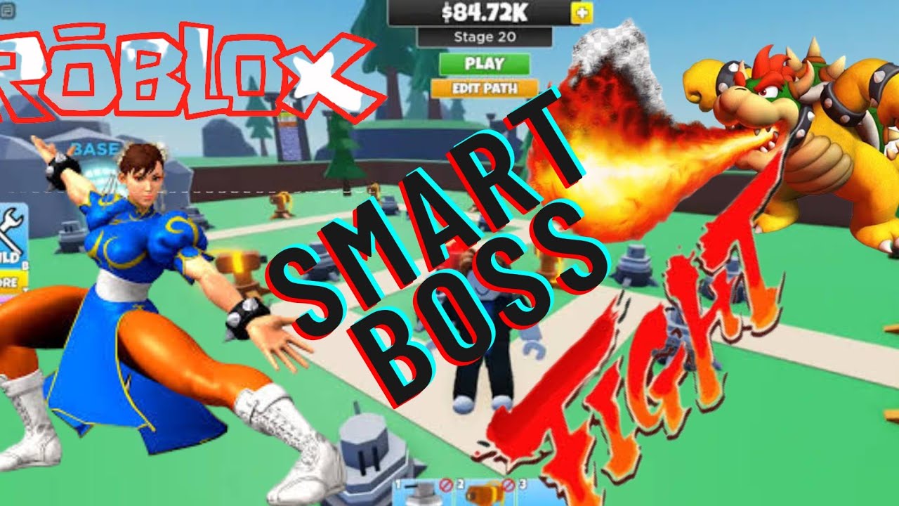 Vamos Jogar Smart Boss Fight do Roblox, jogo muito Loko e Insano, Borá ...