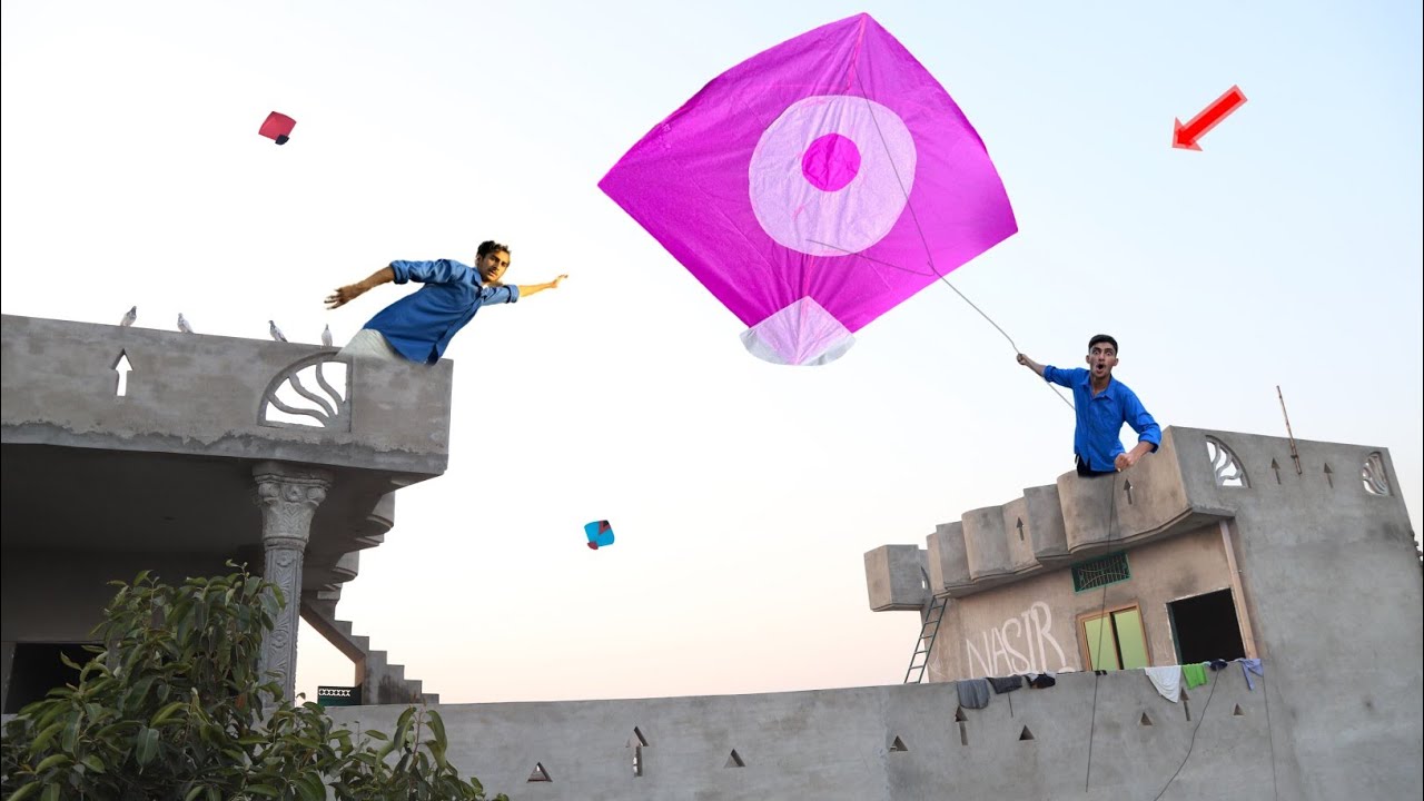 Kite Flying & School Open | Drag Race Yahama Vs Honda - YouTube
