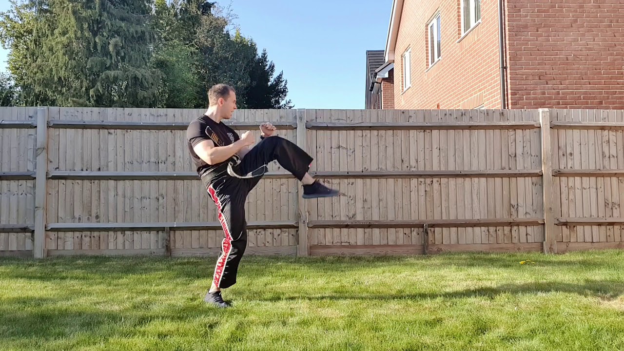 JUMP FRONT KICK TUTORIAL - YouTube