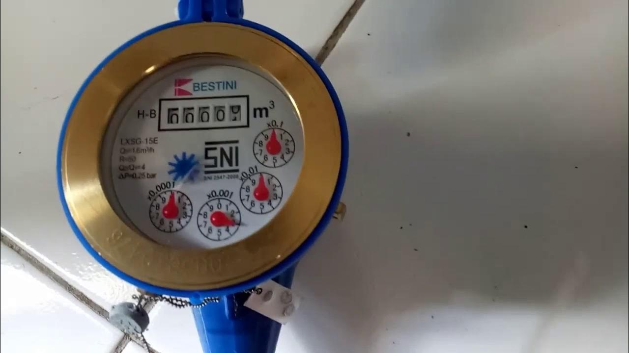 CARA MEMBACA METERAN AIR PDAM part 1 - YouTube