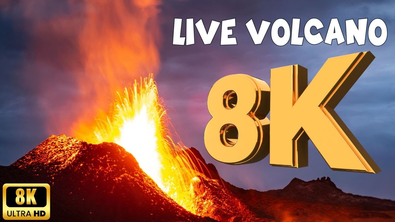 "Stunning 4K Volcanic Eruption: Witness the Raw Power of Nature!" # ...