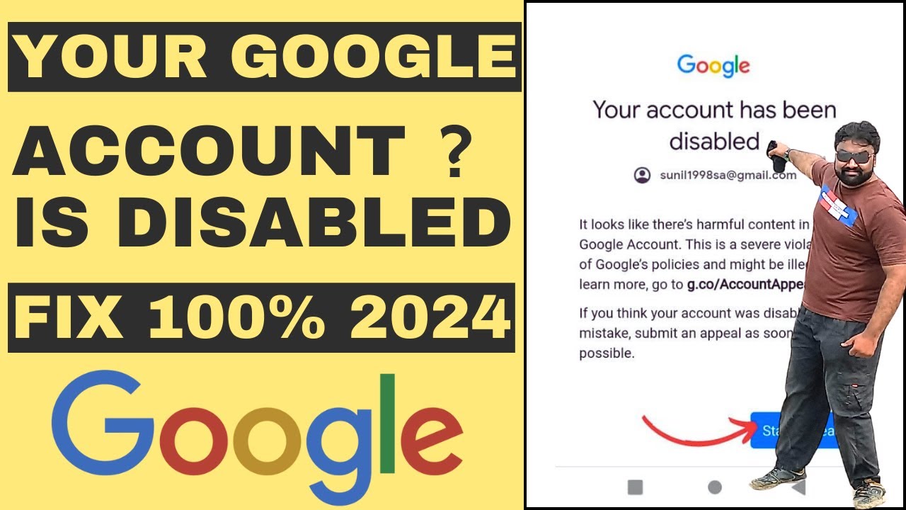 how to appeal disabled google account | google account disabled ho gaya ...
