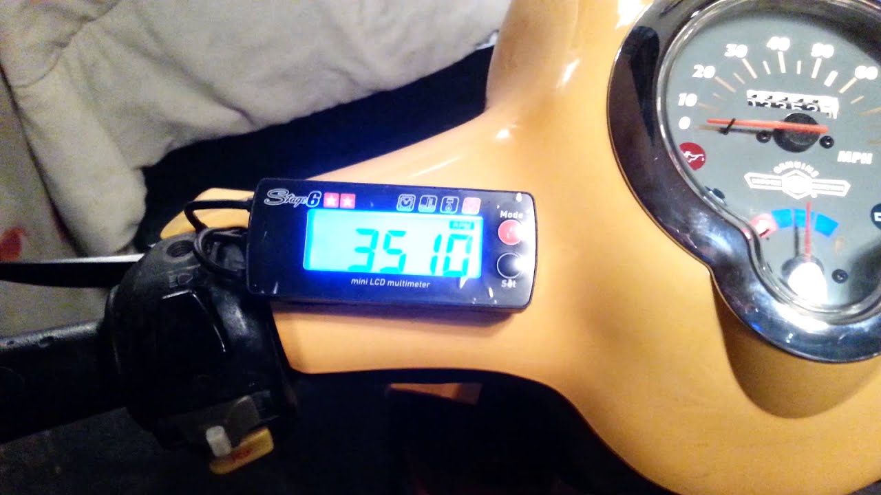 Stage6 rev-counter digital - YouTube