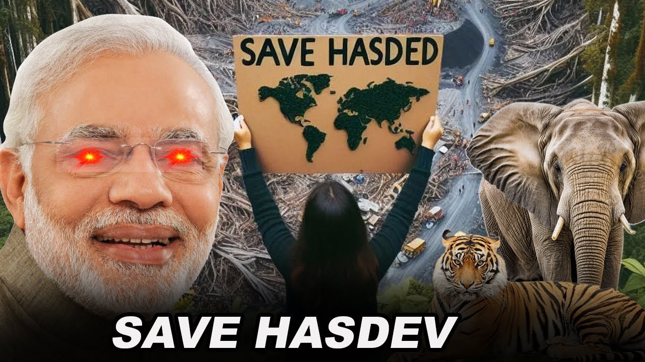Hasdev Forest Destroyed By MODI, Full Exposed. - YouTube