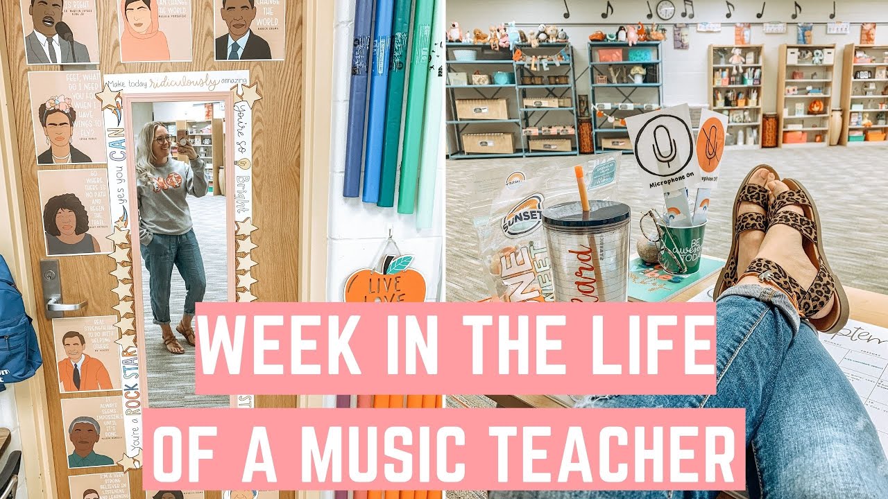 A WEEK IN THE LIFE OF A MUSIC TEACHER // k-6 virtual learning - YouTube