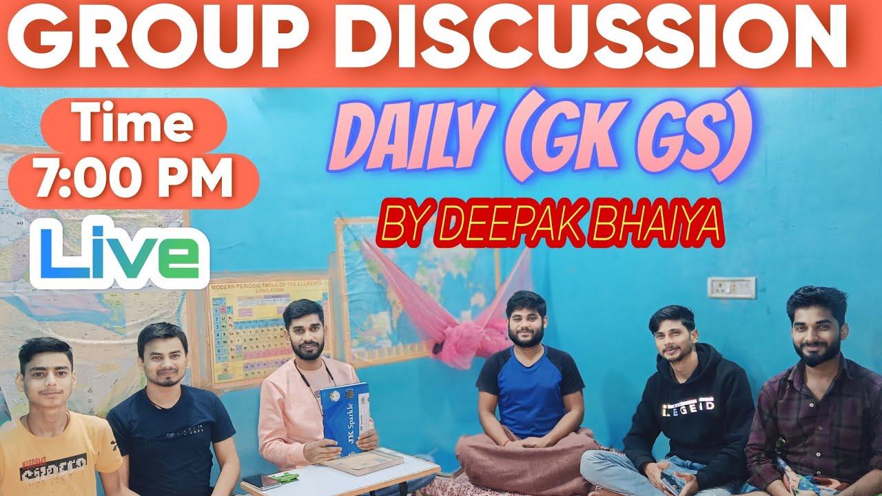 GS (History) Group Discussion With Friends - YouTube