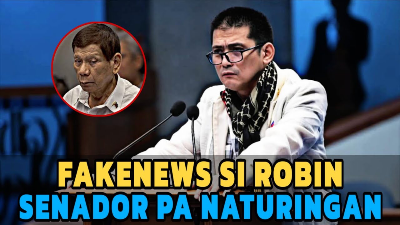 Tindi ni Robin fakenews senador pa naturingan | Yorme Isko may ...