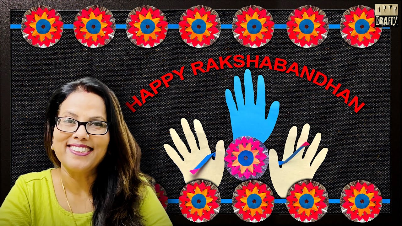 Rakhi Special: RAKHI Design for Bulletin Board Border | Body | Rakhi ...